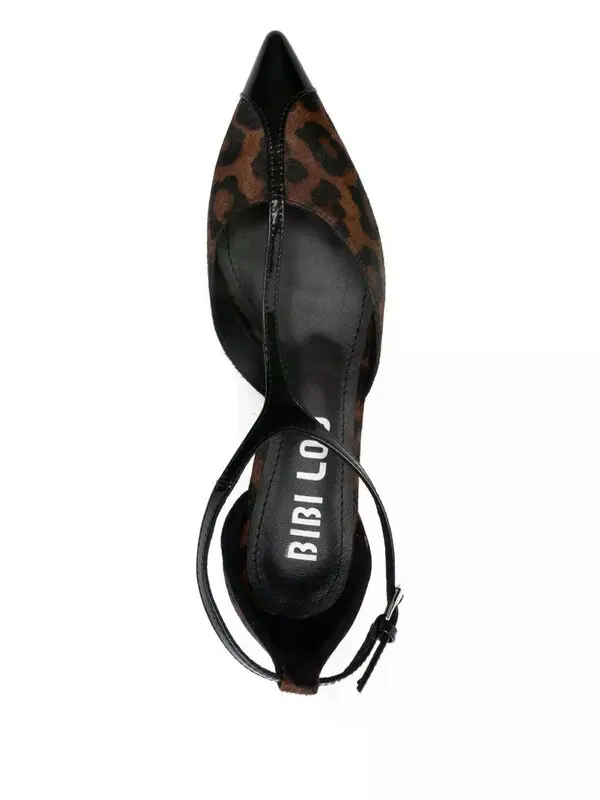 BIBI LOU 40mm Leather Heeled Pumps