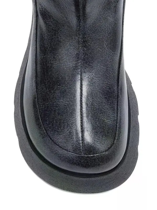 GANNI Kat Pull-tab Platform Boots