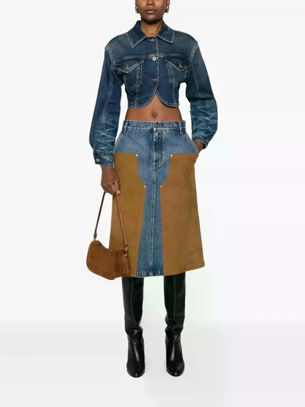 Stella McCartney Panelled Midi Skirt