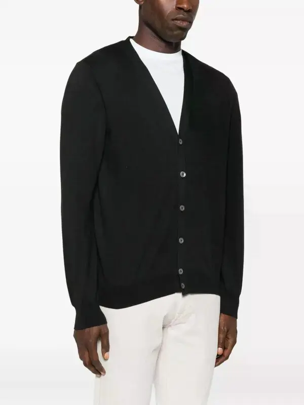 GRAN SASSO V-neck Button Cardigan