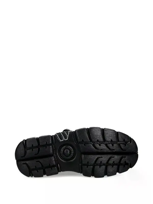 NEW ROCK Leopard-print Platform Sneakers