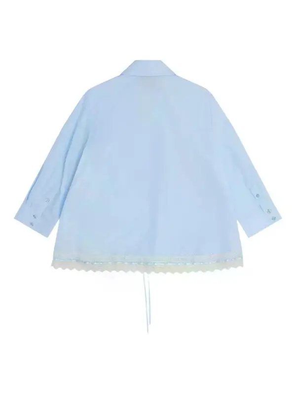 Simone Rocha Lace Trimmed Shirt