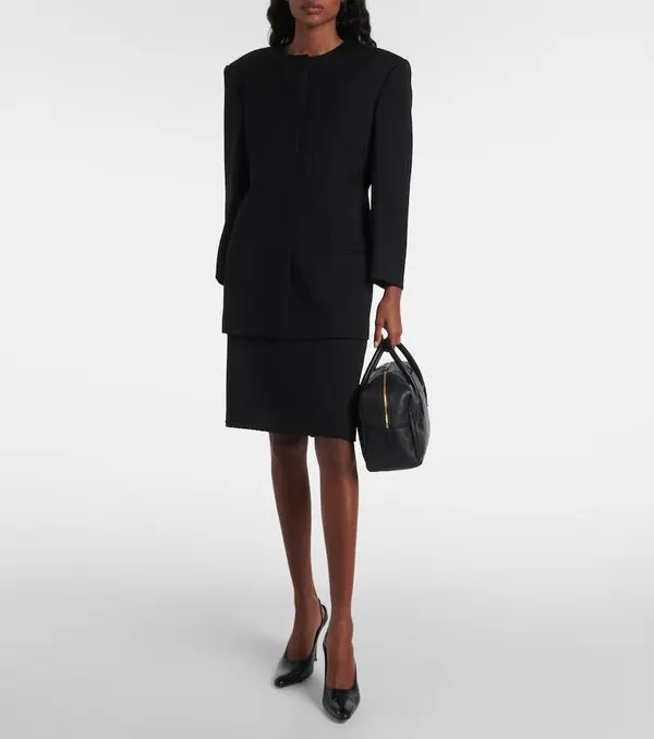 Calvin Klein America Leather Tote Bag