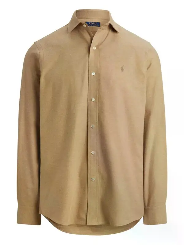 Polo Ralph Lauren Embroidered-logo Shirt - Neutrals