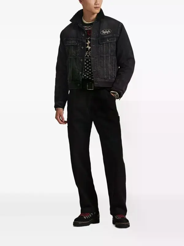 Polo Ralph Lauren Denim Sherpa-collar Jacket