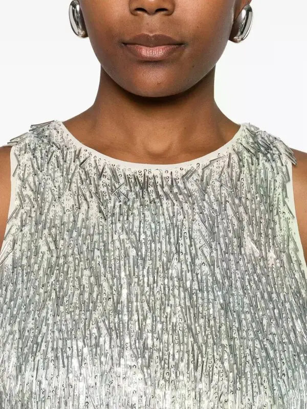 Patrizia Pepe Sequin Embellished Mini Dress