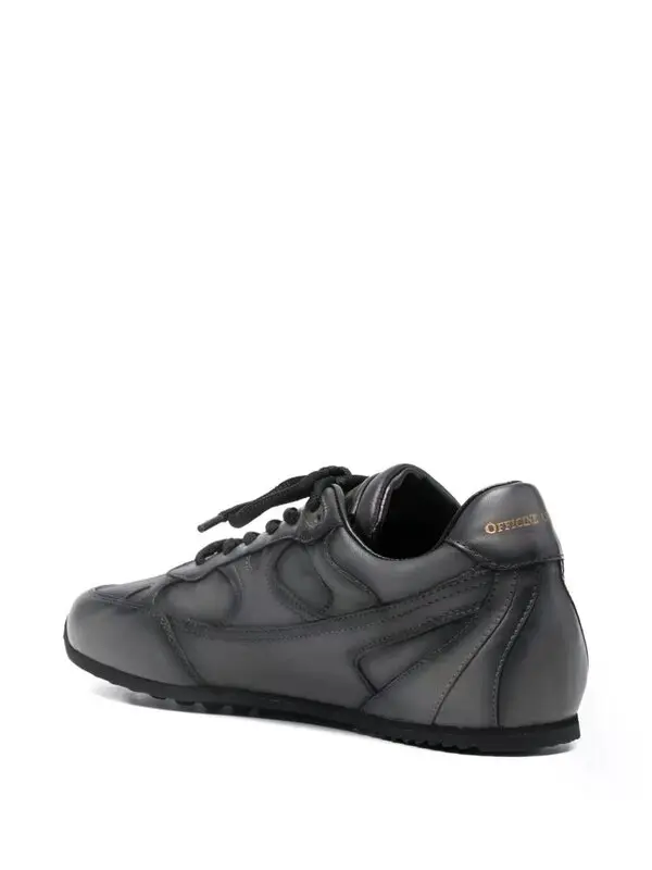 Officine Creative Panelled Lace-up Sneakers - Grey