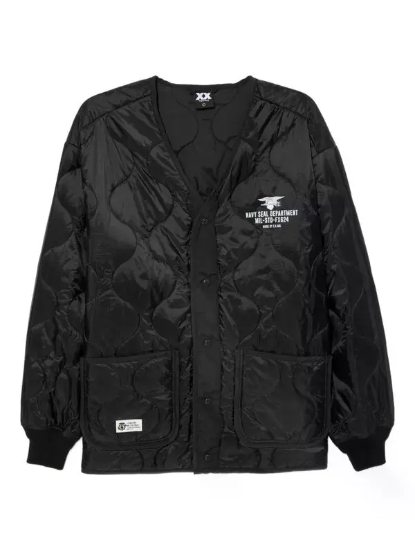 FINGERCROXX Quilted Logo Jacket