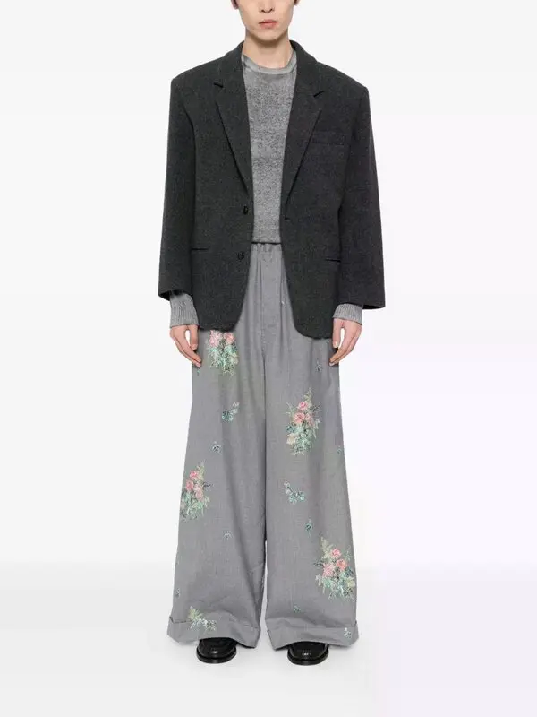 BED J.W. FORD Floral Embroidered Trousers