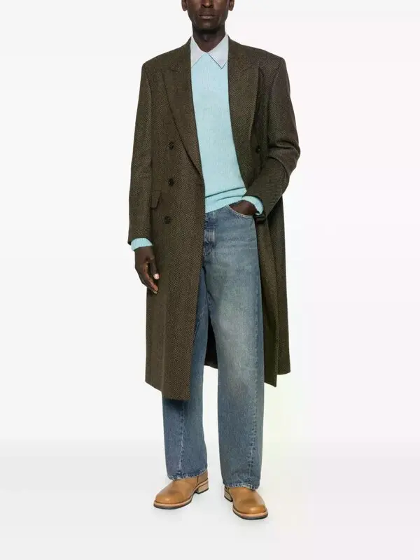 SUNFLOWER Wide-leg Twisted Jeans