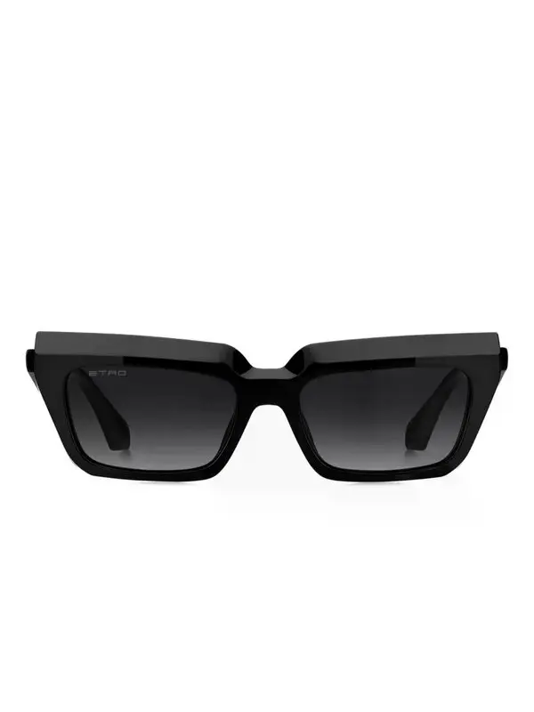 Etro Geometric Frame Sunglasses - Black
