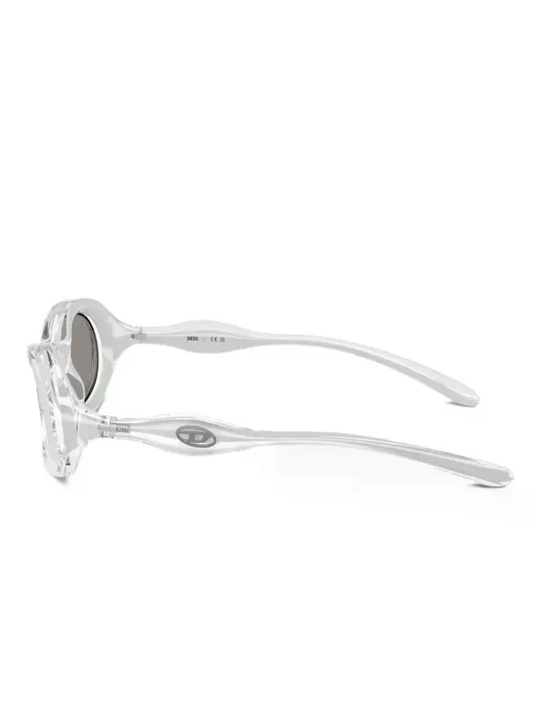 DIESEL® Oval Frame Sunglasses