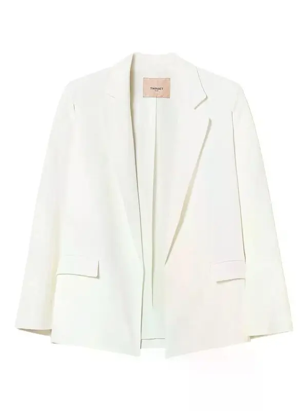TWINSET Crepe Cape Blazer