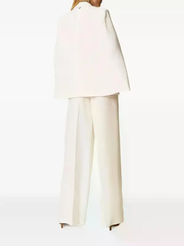 TWINSET Crepe Cape Blazer