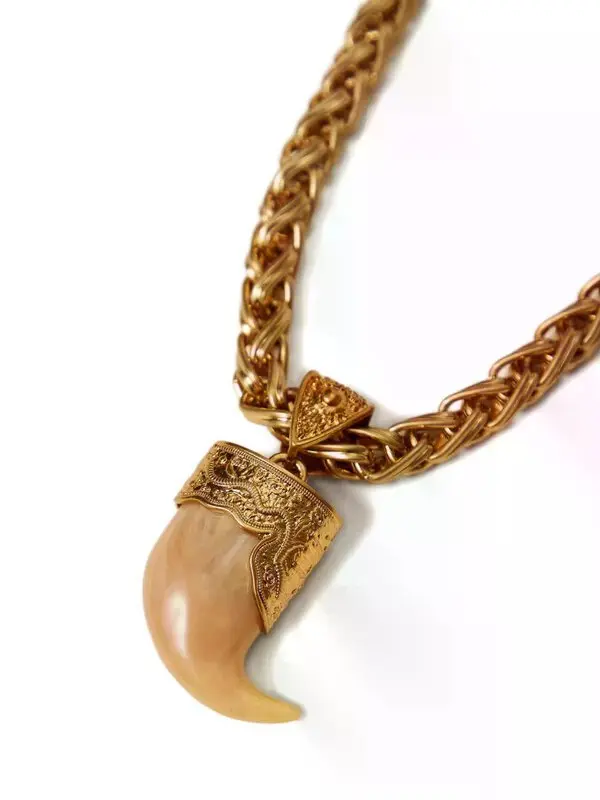 TWINSET Horn Pendant Necklace