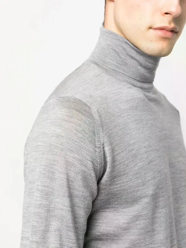 John Smedley Roll Neck Knit Jumper