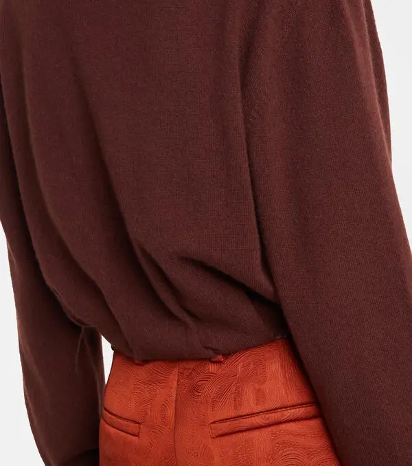 Dries Van Noten Cashmere Polo Cardigan