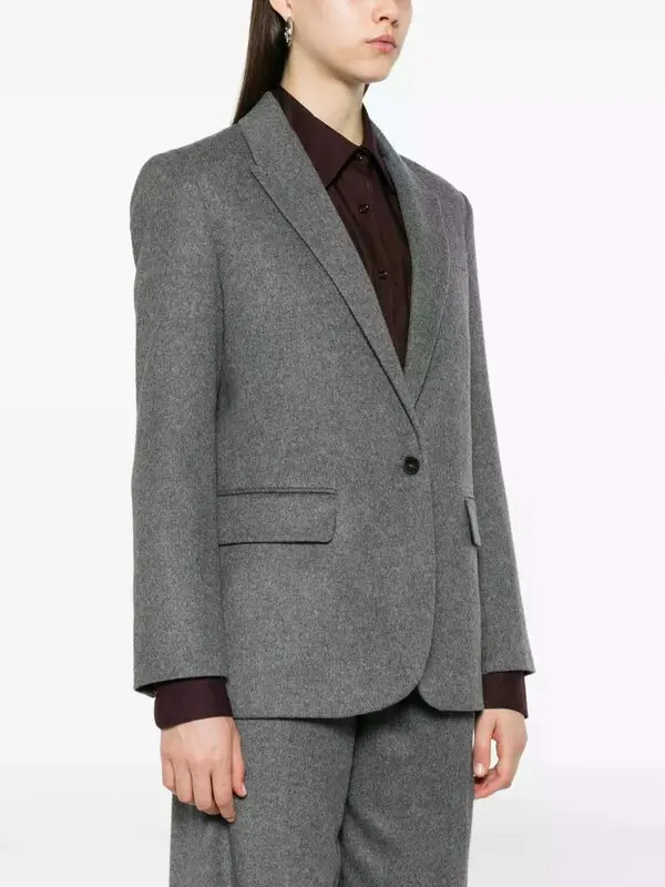 FORTE_FORTE Single-breasted Peak-lapels Jacket