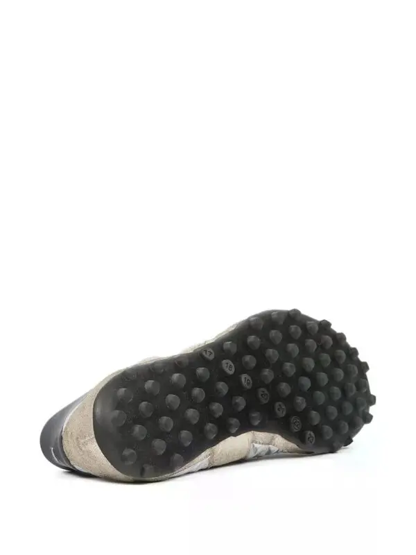 MAISON MARGIELA Metallic Low-top Sprinters - Silver