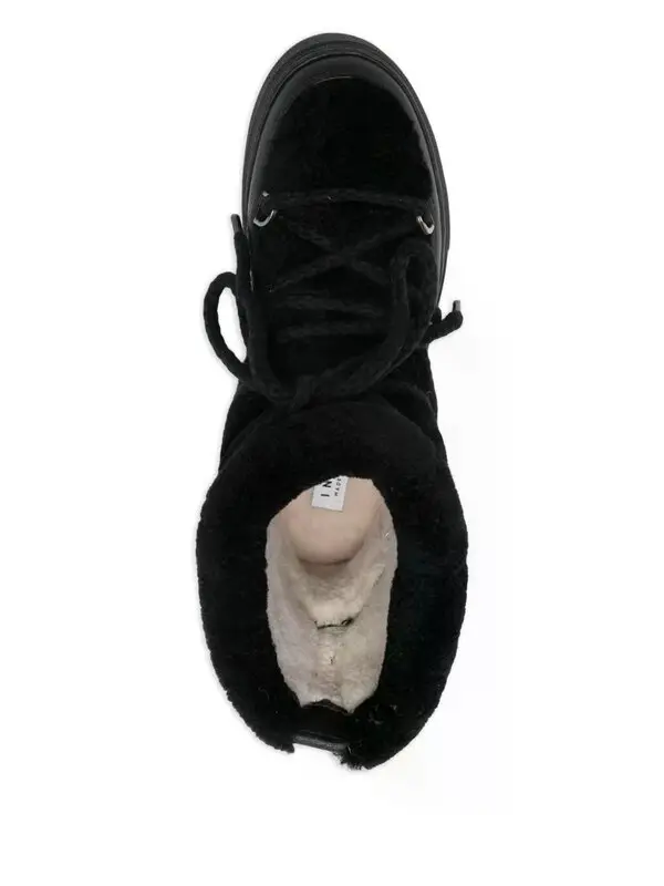 Inuikii Lace-up Shearling Boots