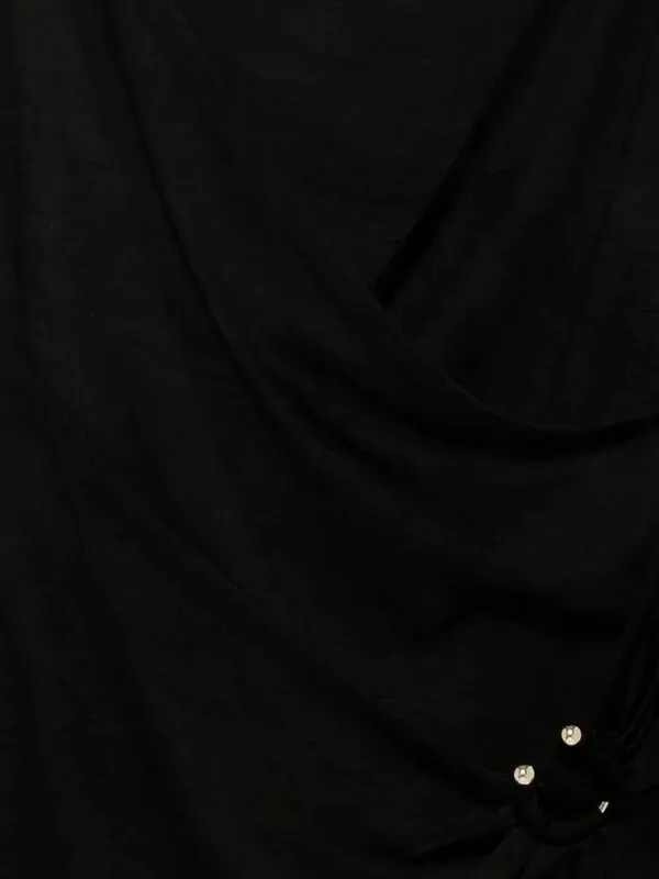 Chiara Boni La Petite Robe Asymmetrical Long Sleeve Blouse