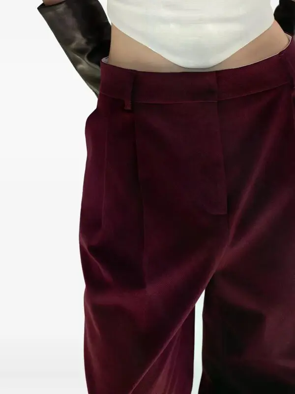 RXQUETTE Beam Pleated Trousers