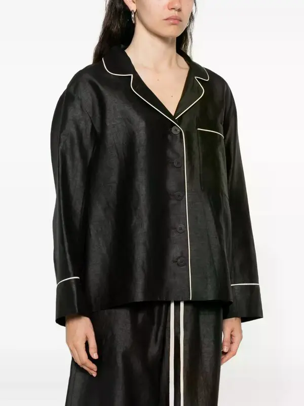 Soh Piped Detail Buttoned Shirt