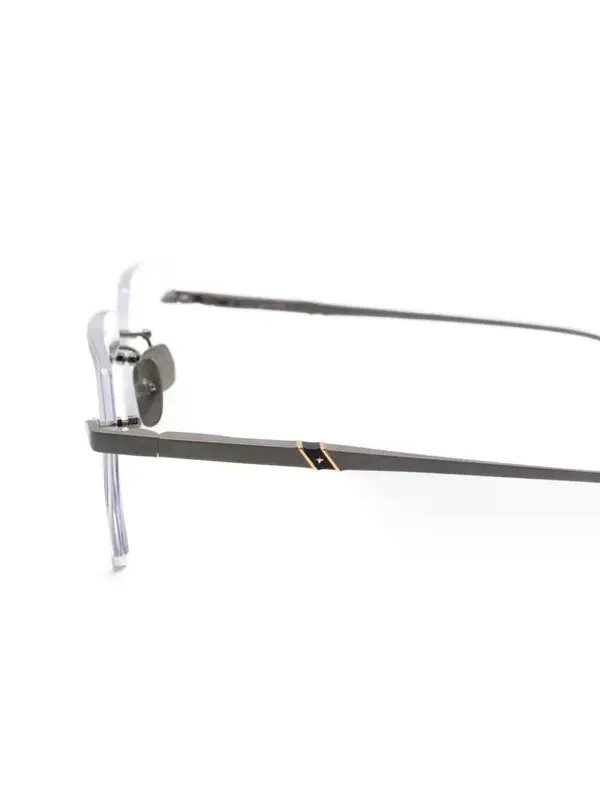 LEISURE SOCIETY Rimless Rectangle Eyeglasses