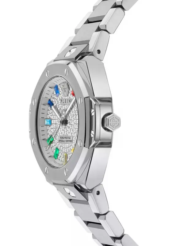 Philipp Plein Royal Prestige Watch With Crystal Embellishments