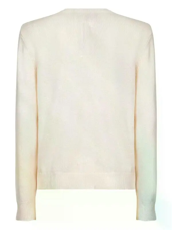 MC2 SAINT BARTH Logo-embroidered Crew Neck Sweater
