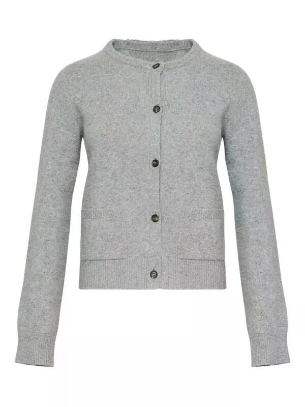 MAISON MARGIELA Button-front Cardigan With Patch Pockets