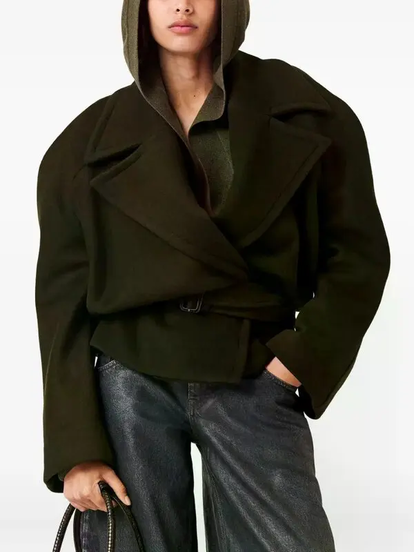 Stella McCartney Cropped Belted Jacket