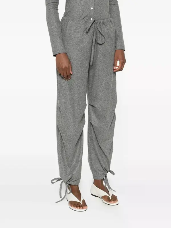 ALFIE Grace Wide-leg Trousers With Drawstring Waist And Ankle Detail