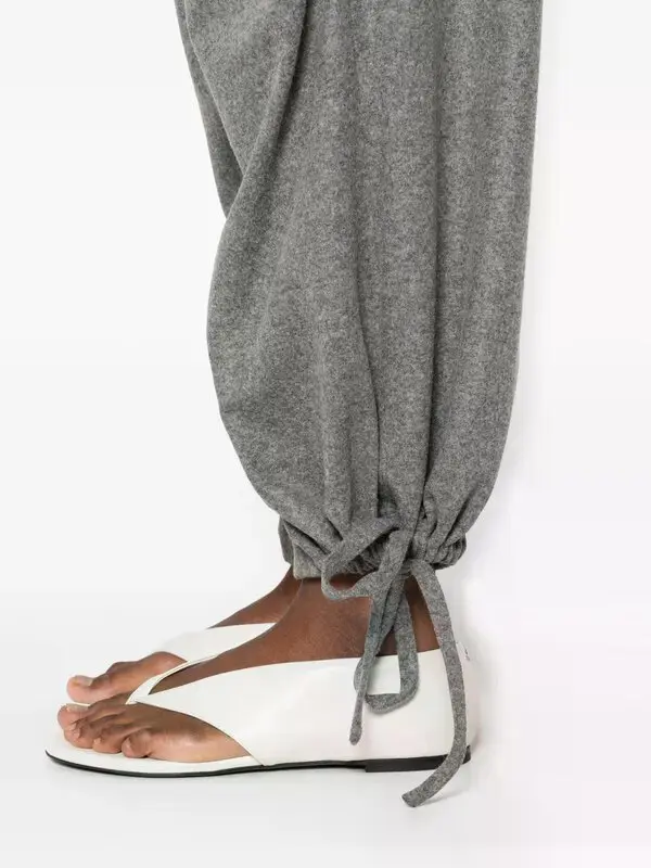 ALFIE Grace Wide-leg Trousers With Drawstring Waist And Ankle Detail