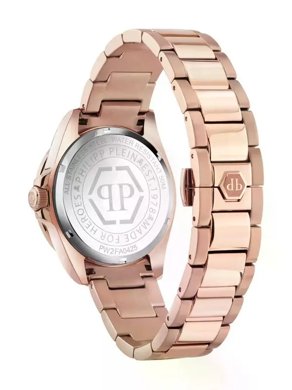 Philipp Plein Lady Empire Watch With Crystal Embellished Bezel