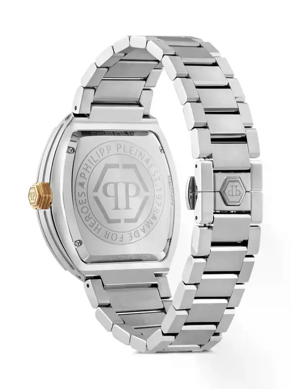 Philipp Plein The Hexagon Phantom 44mm Stainless Steel Watch With Dial - Green