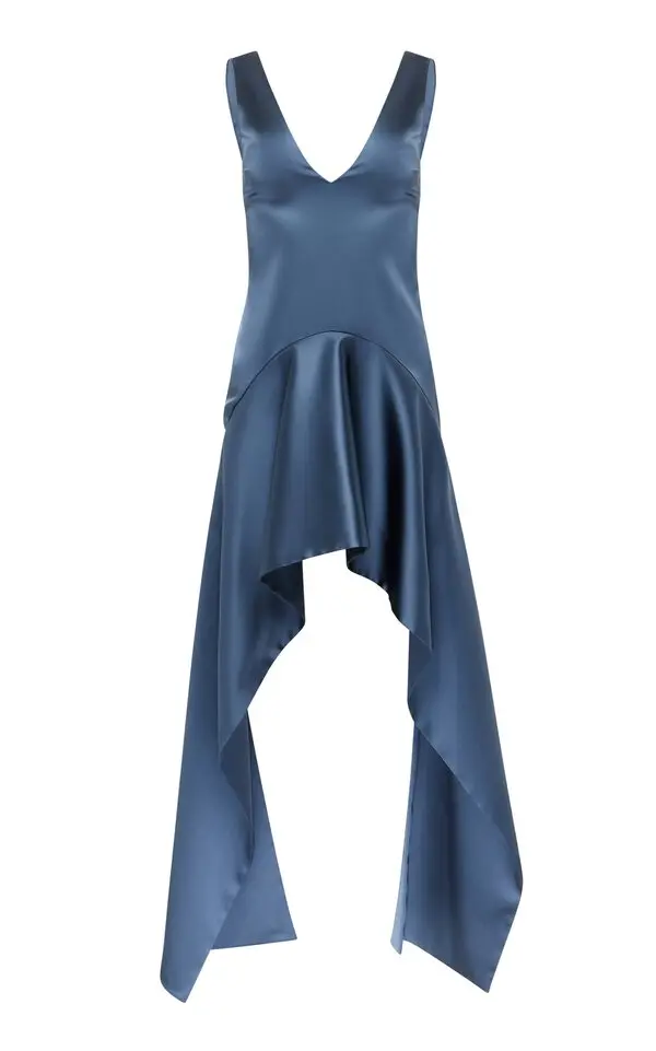 JW Anderson Draped Mini Dress - Blue