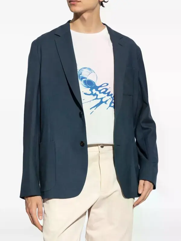 Paul Smith Single-breasted Wool Blazer