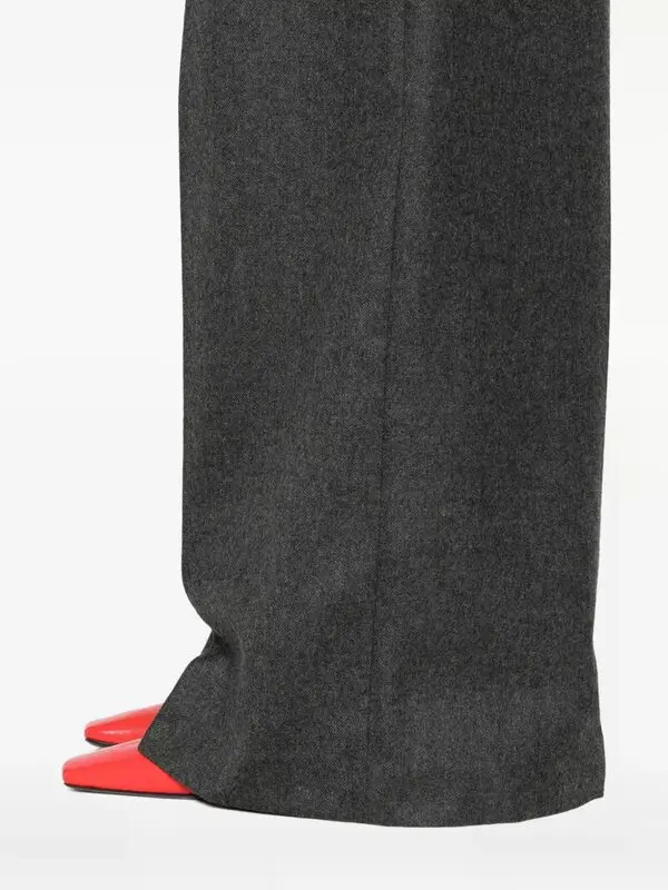 Eric Bompard Ribbed Straight Trousers
