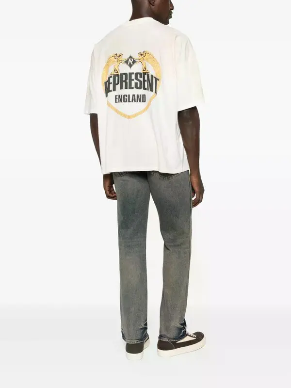 REPRESENT Graphic-print Crew-neck T-shirt