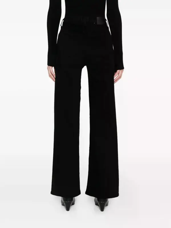 Citizens Of Humanity Lyra Long Wide Leg Jeans - Black
