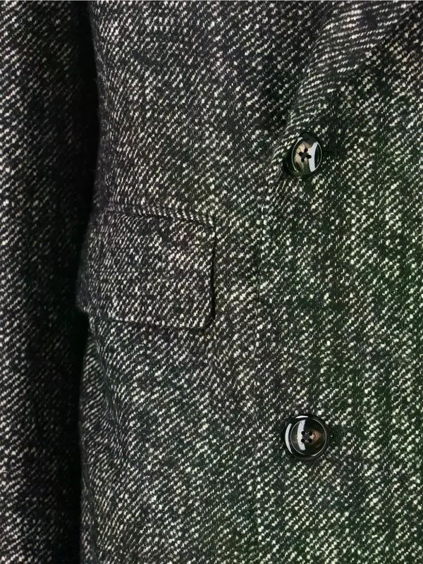 Tagliatore Virgin Wool-blend Coat