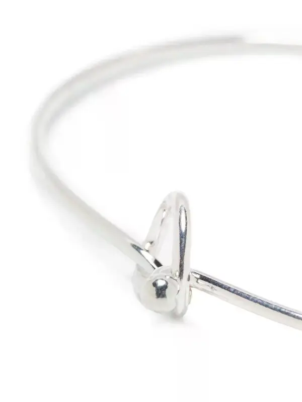 OBSIDIAN Knot-detail Bracelet