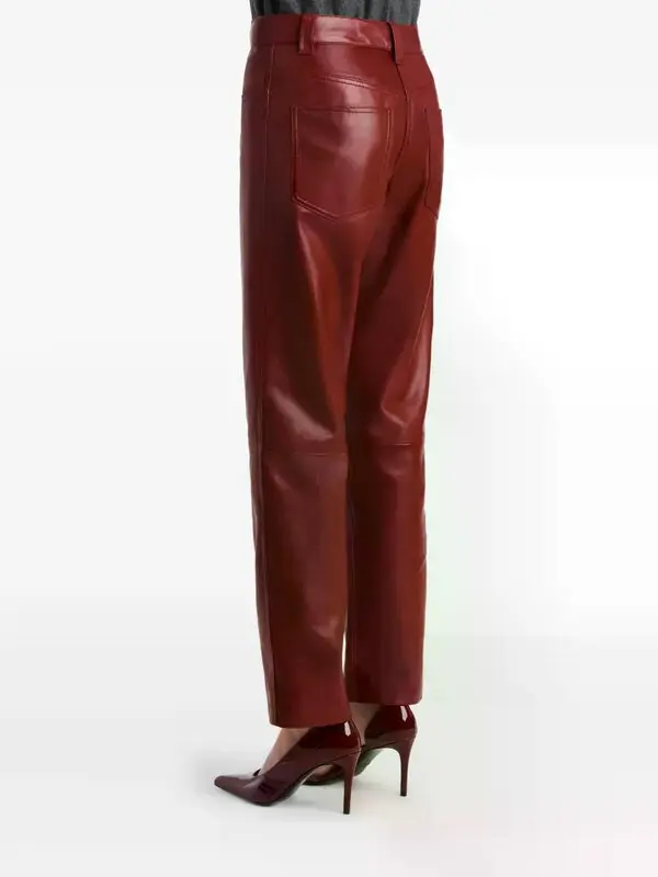Khaite Callum Lambskin Trousers