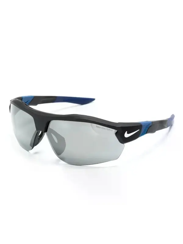 Nike Show X3 Biker-style Frame Sunglasses - Black
