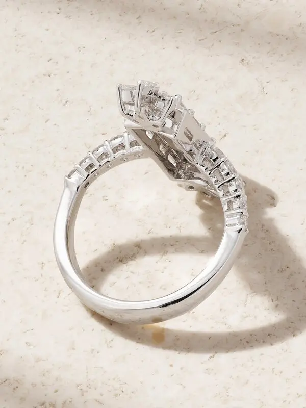 Yeprem 18-karat White Gold Diamond Ring