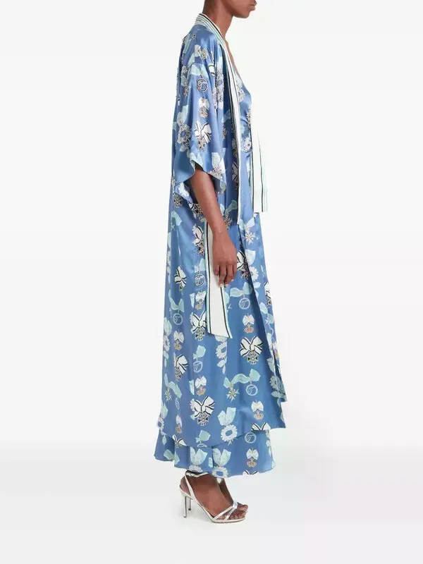 TEMPERLEY LONDON Silk Robe