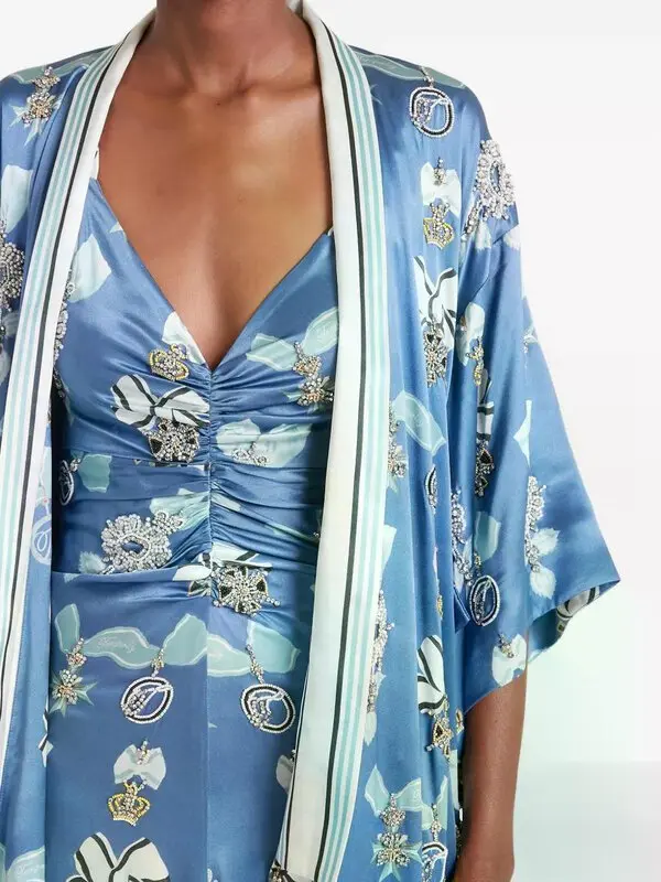 TEMPERLEY LONDON Silk Robe