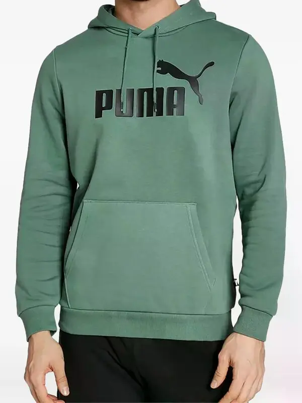 PUMA Logo-print Hoodie - Green