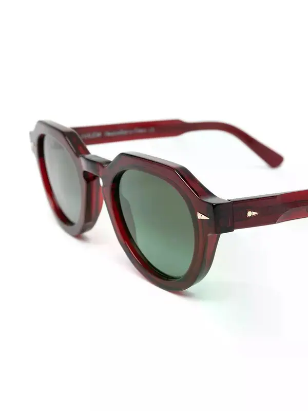 AHLEM Grenelle Square-frame Sunglasses - Red